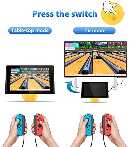 Switch Docking Station for Nintendo Switch/Switch OLED, Antank Switch Dock Replacement for Official Charging Dock,with 4K HDMI TV Adapter Portable 2 USB 3.0 Port,Nintendo Switch Docks Accessories