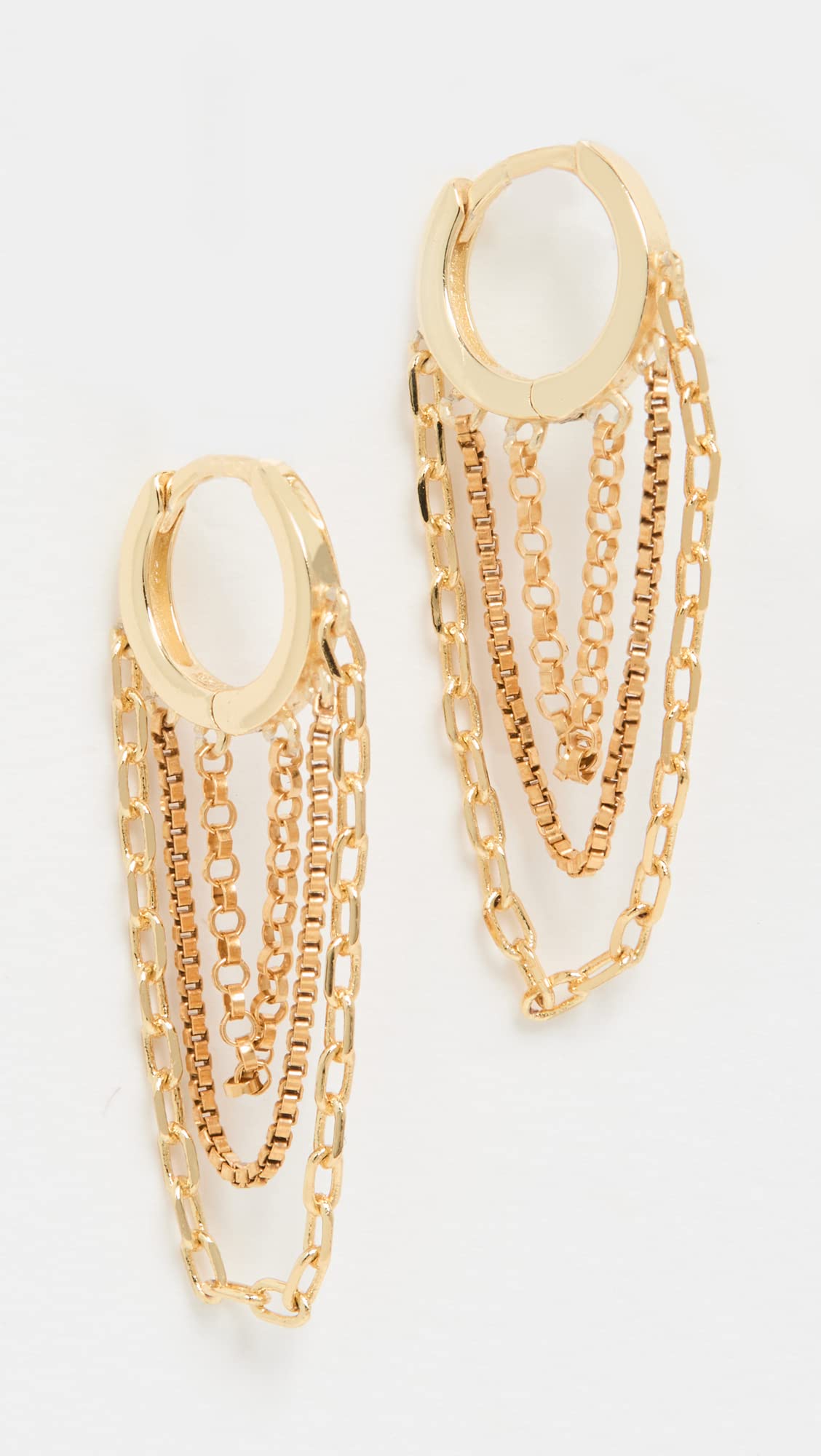 SHASHI Women's Paloma Earrings, Gold, One Size