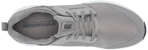 Skechers Men's Max Golf Shoe, Charcoal/Blue Sport, 10