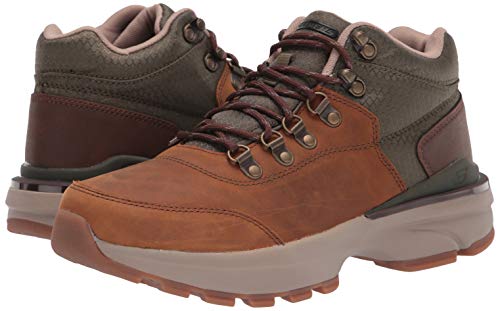 Skechers USA Men's mens Boot,Brown/Olive,12