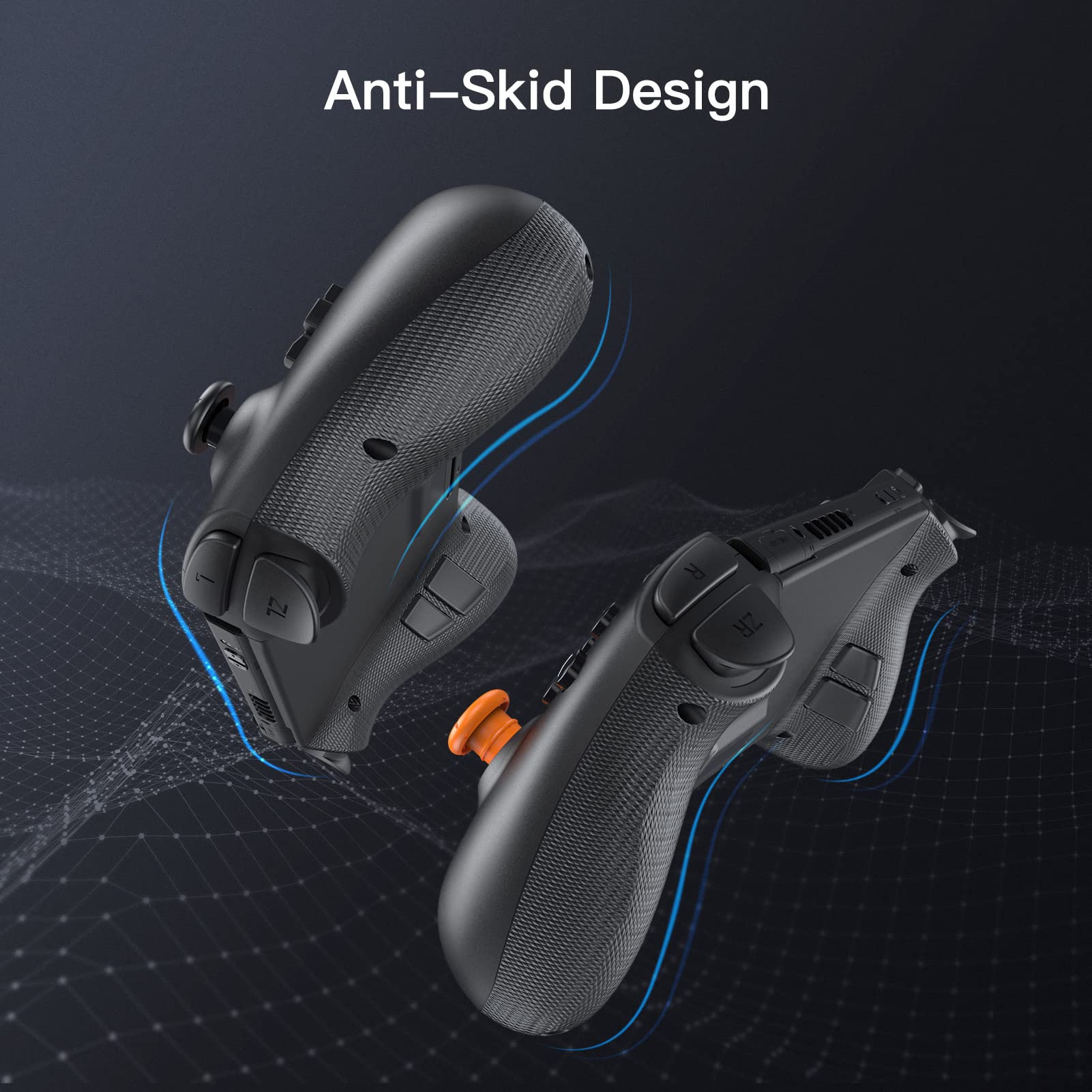 Switch/Switch OLED Controller Handheld,Enhanced Grip Controller for Nintendo Switch,6-Axis Gyro,Dual Motor Vibration…