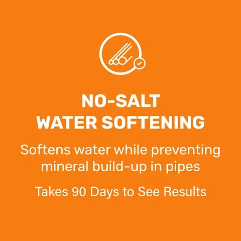 YARNA Capacitive Electronic Water Descaler System - Alternative No Salt Water Softener System for Whole House, Reduces The Effects of Limescale [Max 2" Pipe]