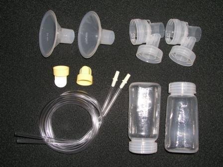 Medela Replacement Parts Kit Pump in Style Original Advanced with Small 21 mm Breast Shield and Tubing #8007212