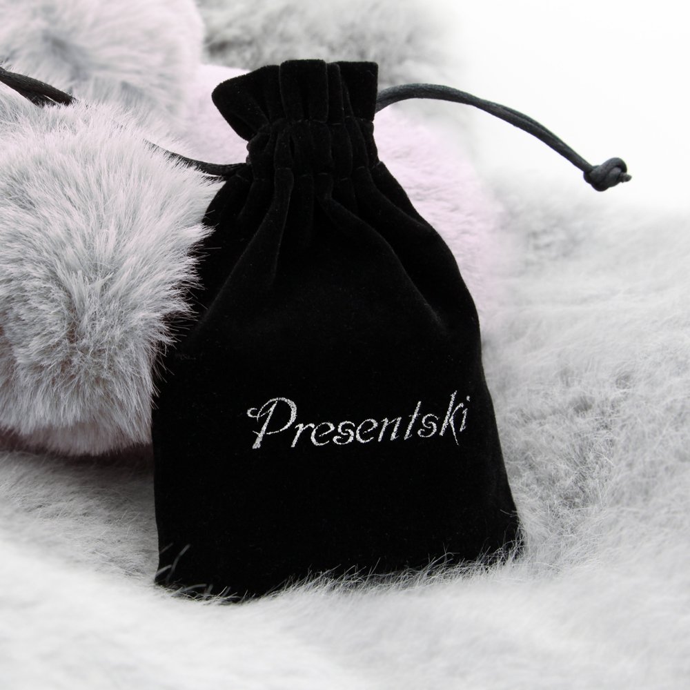 Presentski Halo Ring 925 Sterling Silver Rose Gold Plated with Cubic Zirconia Birthday Gift for Women