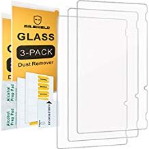Mr.Shield [3-PACK] Designed For Nintendo Switch [Tempered Glass] Screen Protector [0.3mm Ultra Thin 9H Hardness 2.5D Round Edge] with Lifetime Replacement
