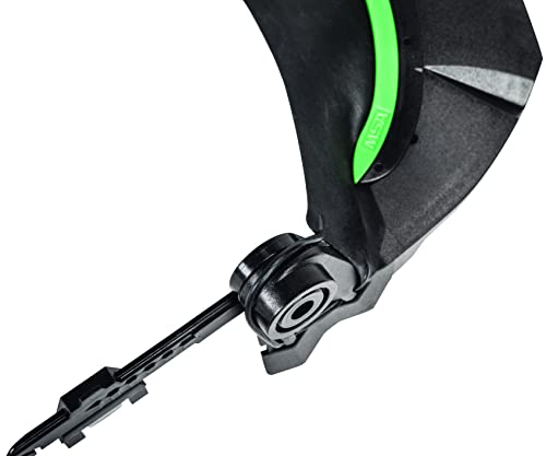 MSA 10115730 V-Gard Frame - General Purpose Applications, Fits Cap-Style Hard Hats, Black, High Density Polyethylene (HDPE), Includes Replaceable Debris Control Attachment, Durable & Reusable