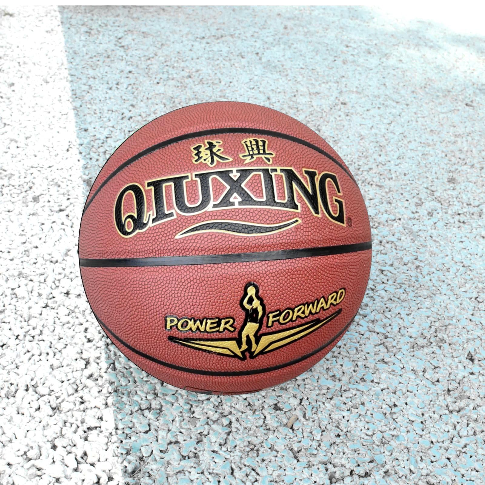 QIUXING Basketball 29.50 Official Size,Outdoor Basketball. Indoor Basketball ,Basketball with Pump