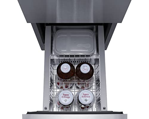 Summit Appliance ADRD15 15" Wide 2-Drawer All-Refrigerator, ADA Compliant, Panel-ready Drawer Fronts, Interior Lighting, Digital Display, Digital thermostat, No-frost Operation, 2.8 cu.ft Capacity