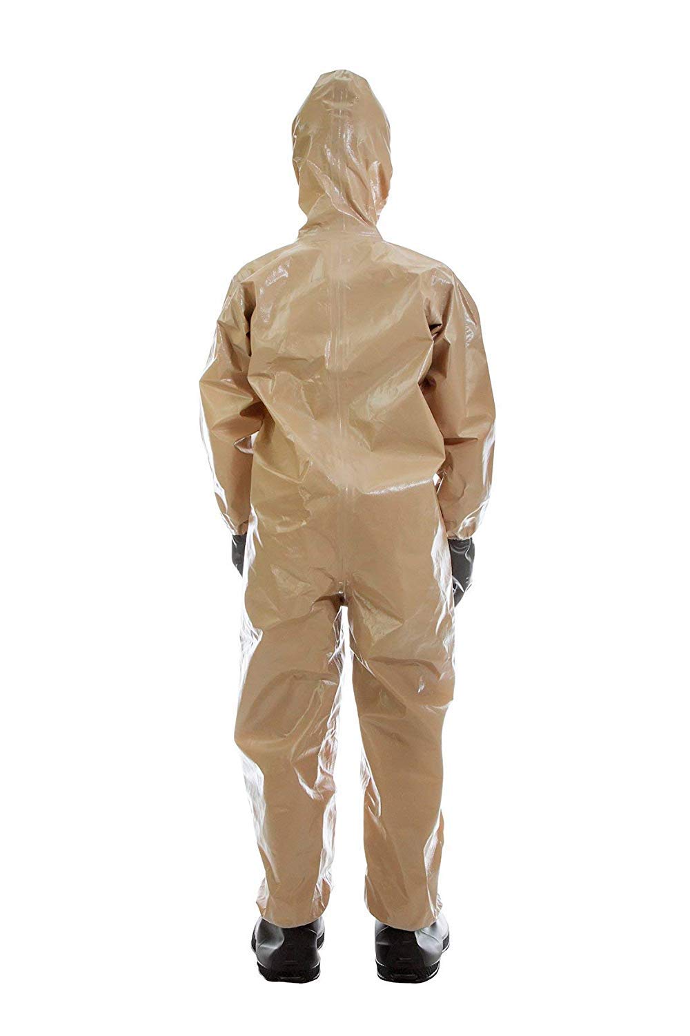 MIRA SAFETY Suit Disposable Protective Coverall with Hood and Elastic Cuff Size (YL)