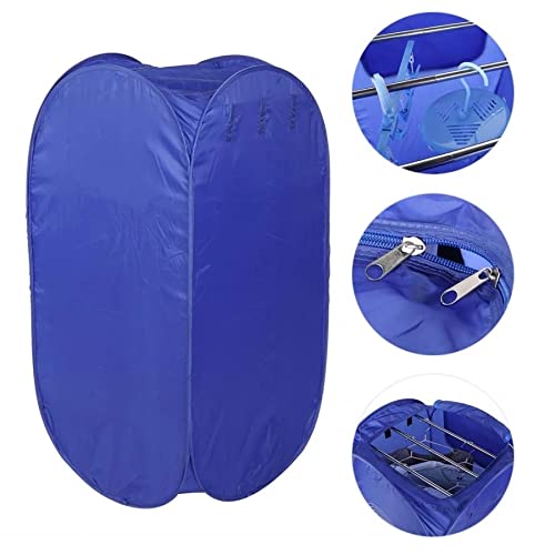 Portable Electric Clothes Dryer Multifunction 800W Travel Folding Warm Air Cloth Drying Bag Heater