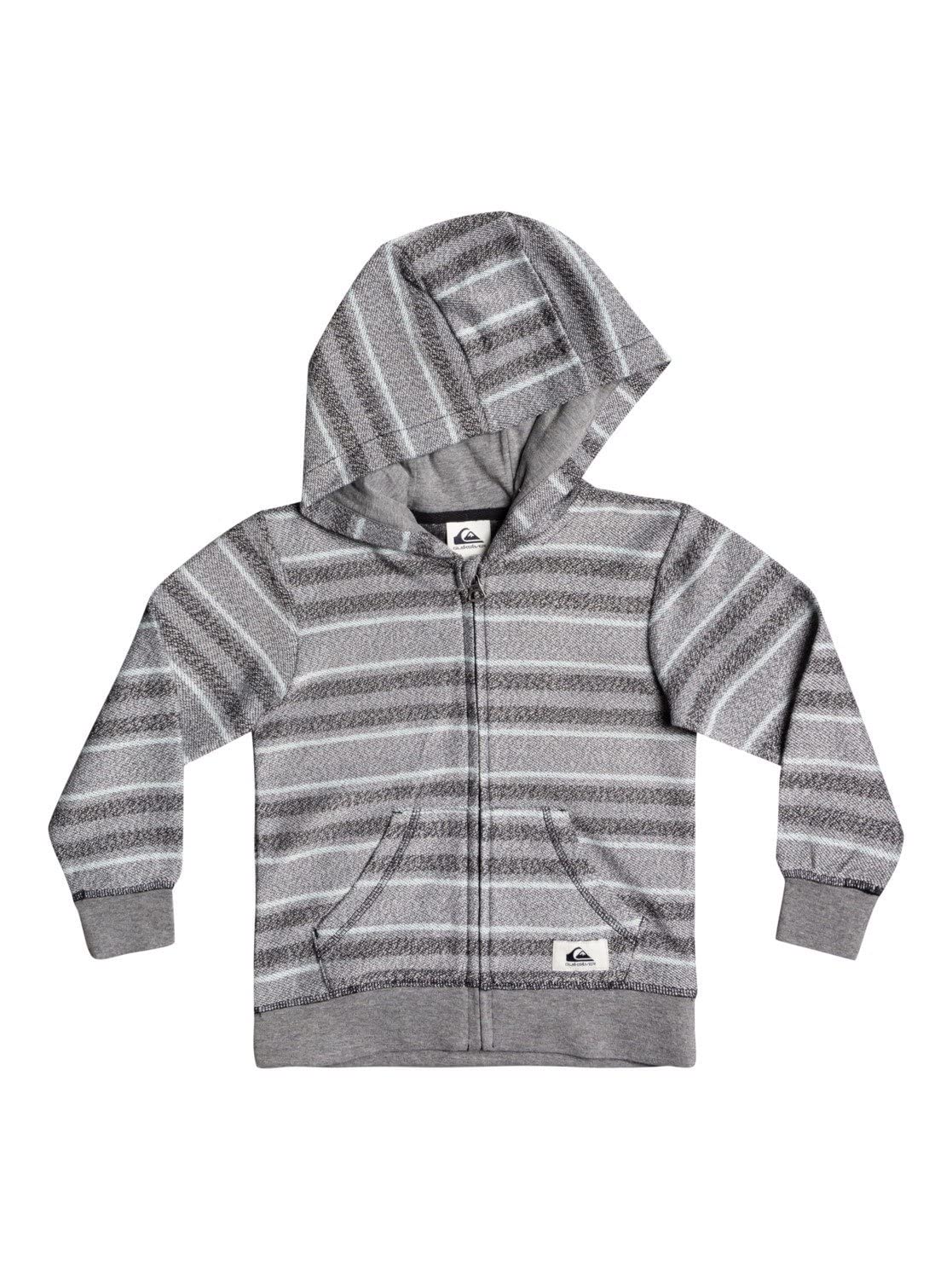Quiksilver Otway Boy Full Zip Hoodie Sweatshirt, Plage GREATOTWAY, 2
