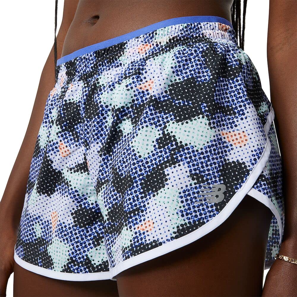 New Balance Women's Accelerate 2.5 Inch Short 20, Moondust, X-Large