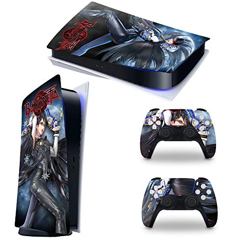 playstation 5 Skin Set โ Japan Warrios - HD Printing Vinyl Skin Cover Protective for PS5 Console and 2 PS5 Controller ( Only fit PlayStation 5 regular)