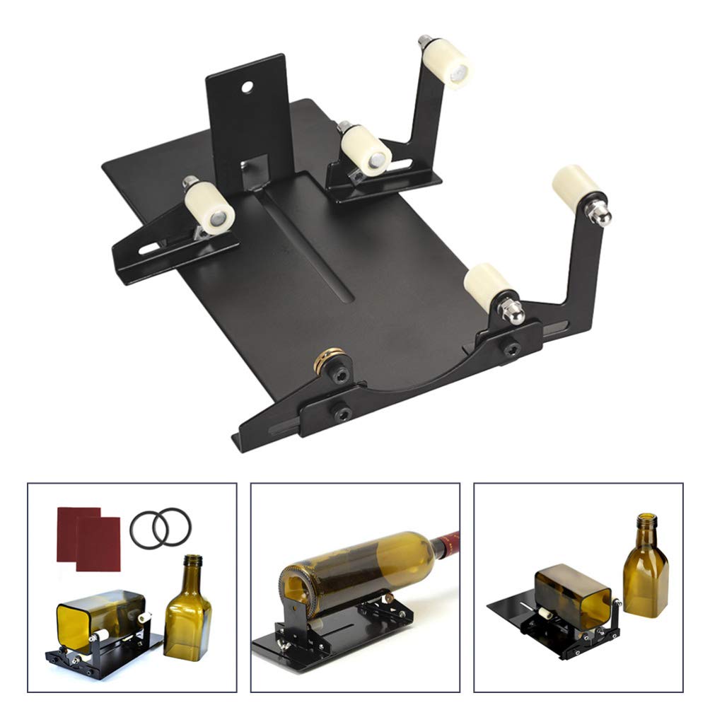 wine bottle cutter Bottle Cutter DIY Machine glass jar cutter glass cutting tool bottle cutter kit corkscrews for wine bottles glass cutting kit car into glass bottle round square