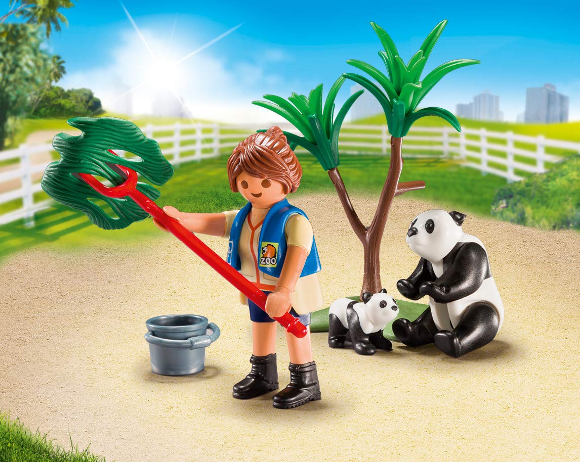 Playmobil Panda Caretaker Carry Case