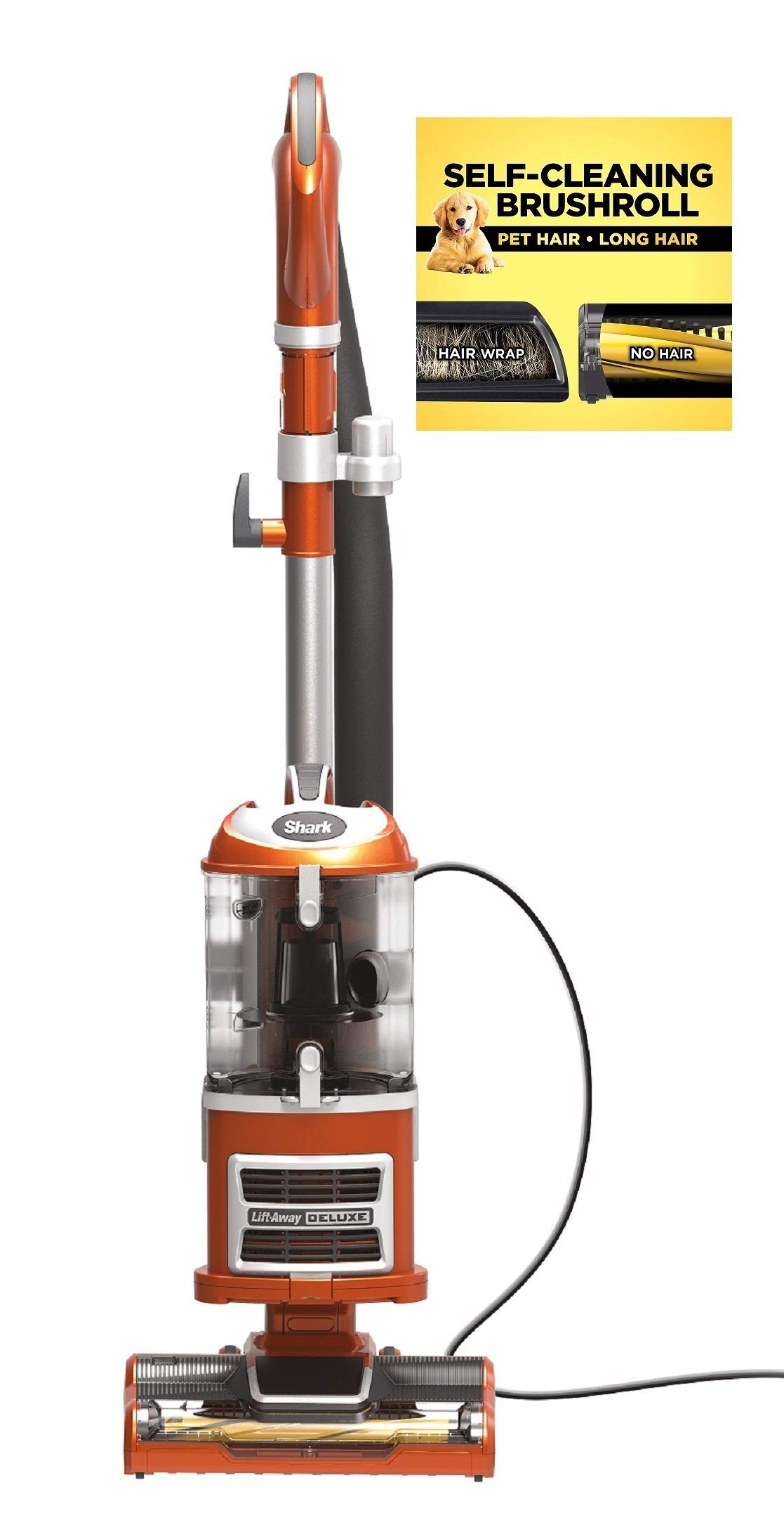 Shark Navigator CU500 Upright Vacuum with Self-Cleaning Brushroll Lift-Away (Renewed)