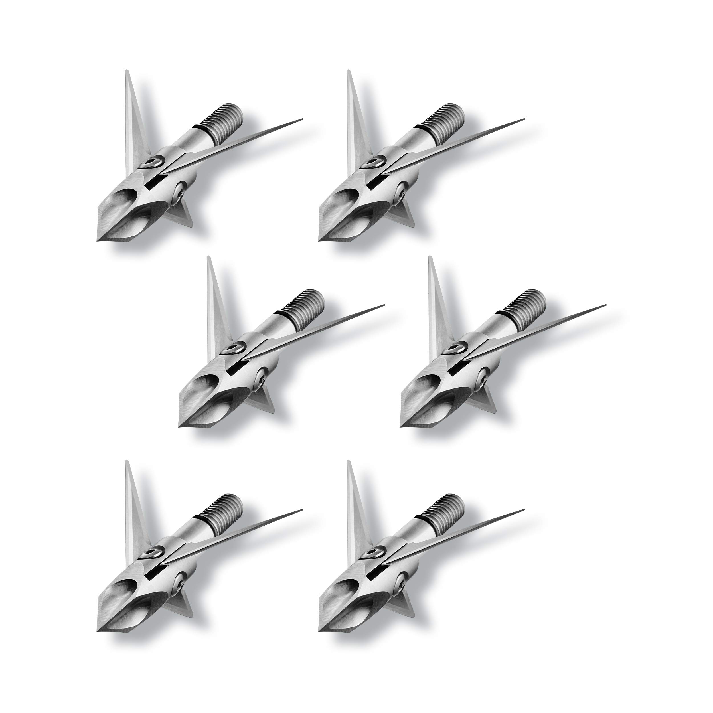 Ramcat Hydroshock Pivoting Broadheads 125 Grain, 2 PK (6 Total)