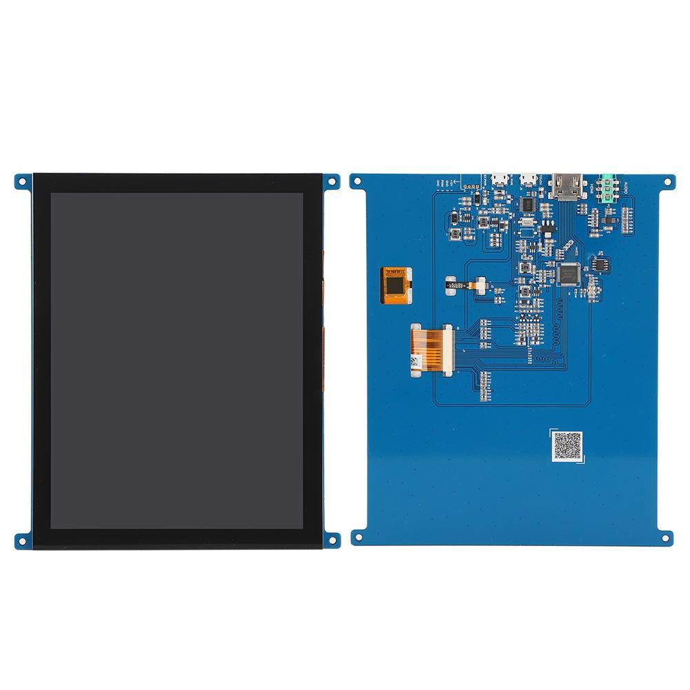 Portable Monitor, 8-inch Ultra-Thin Computer Monitor for Win7 / Win8 / Win10, HDMI Display for Raspbian/Ubuntu/Kodi / win10 / IOT, Full HD Touch Screen Display