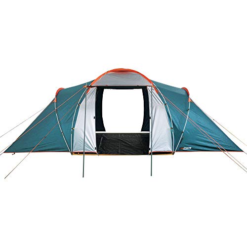 NTK Explorer GT 2 separate rooms, 4 Person 15.2 by 10.2 Foot Sport Camping Tent 100% 2500mm