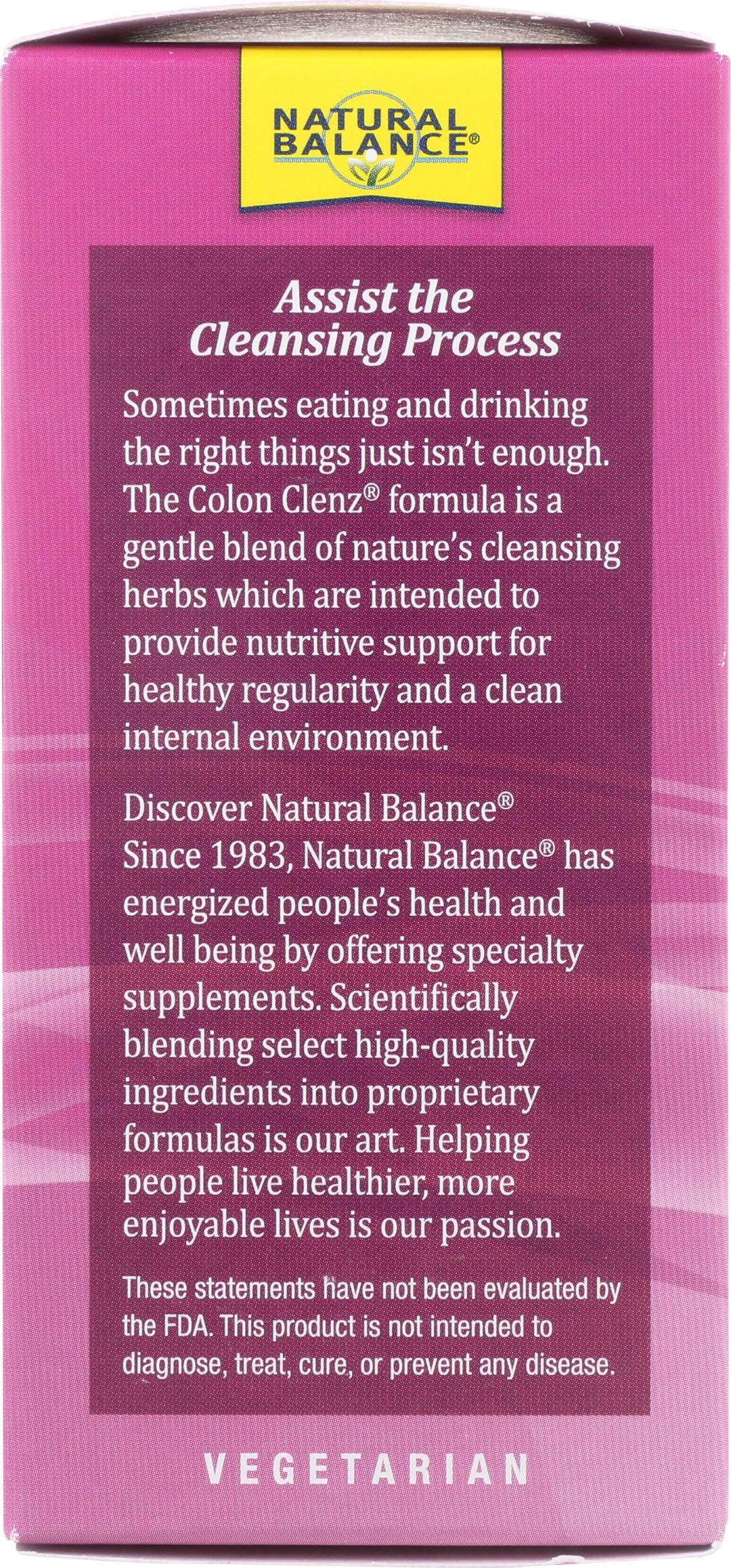 Natural Balance Colon Clenz 60 Veg Capsules