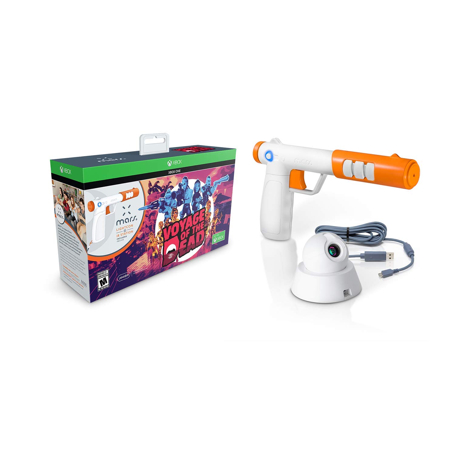 PDP Gaming MARS Voyage Of The Dead Starter Pack | IR Station, MARS Lightcon, Digital Game: Xbox One