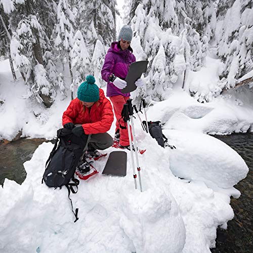 MSR Evo Trail Snowshoe Kit with Trekking Poles and Seat-Cushion Backpack