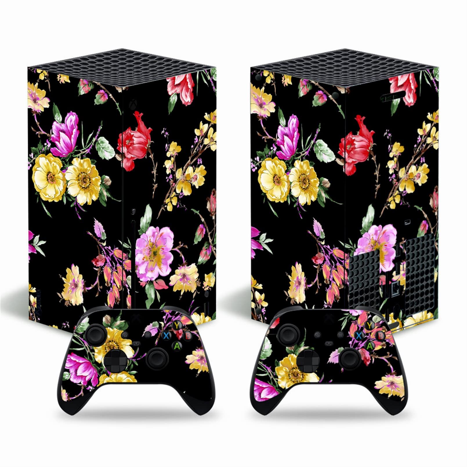 Top factory Skin Decal Protective Vinyl Skin Decal Cover for Series X Console Skins Wrap Sticker with Two Free Wireless Controller Decals 97214 Decal