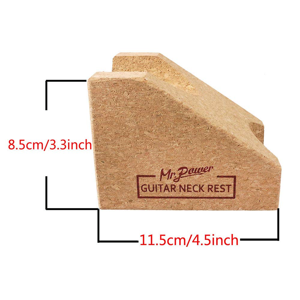 Mr.Power Guitar Neck Rest Neck Pillow String Instrument Neck Support Luthier Tool for Guitar, Bass Ukuleles, Violins, Banjos, Mandolins, Work Mat