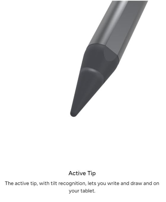 ZAGG Pro Stylus Replacement Tips - 4 Pack - Easy Screw-On Design for Precise, Tilt-Sensitive Drawing and Note-Taking - Compatible with iPad, iPad Pro, iPad Air, and More, Black