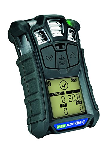 MSA 10178568 ALTAIR 4XR Multi-Gas Detector - (LEL, O2), Color: Charcoal, Portable Gas Monitor, Durable, Safety, Handheld, CSA Approval