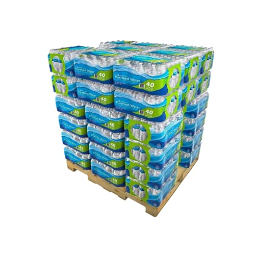 Member's Mark (16.9 Oz) - Full Pallet - 40 Bottles per Case, Pallet of Water 48 Cases (Total 1920 Bottles)