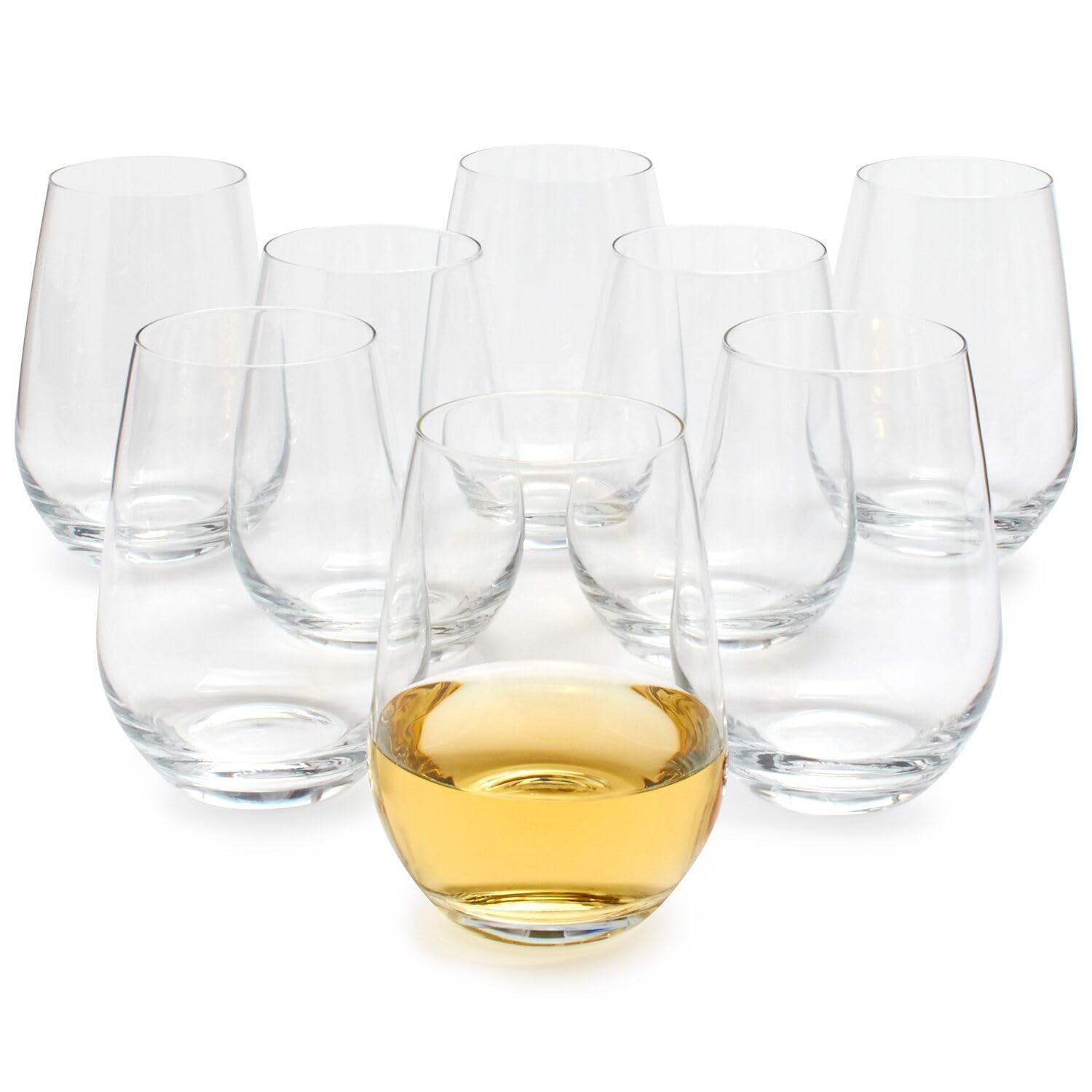 Schott Zwiesel Forte Stemless Wine Glasses, Set of 8, Clear