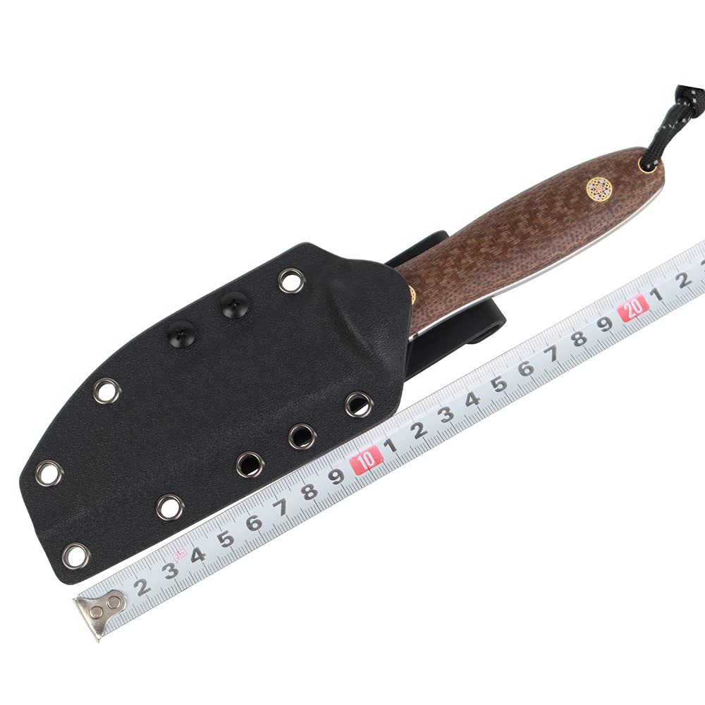 Sosoin D2 steel blade Sos-004 outdoor survival hunting knife with linen handle (S2)
