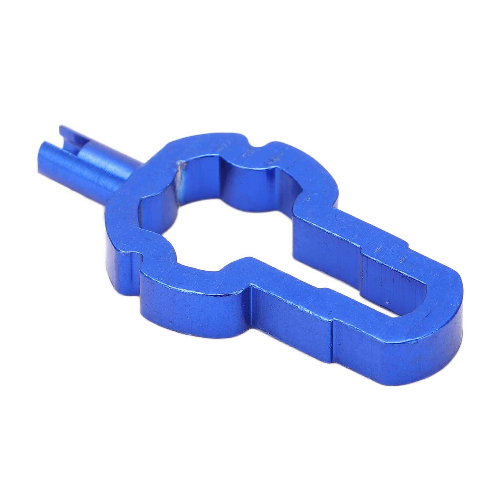 Schrader Presta Valve Core Wrench, Multifunctional Aluminum Alloy Bicycle Valve Tool Hollow Lightweight for Mountain Road Bike