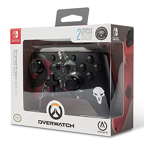 PowerA Overwatch Enhanced Wireless Controller for Nintendo Switch - Reaper
