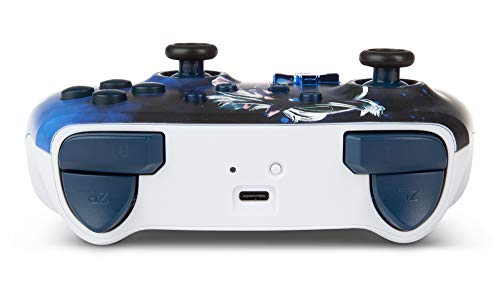 PowerA Enhanced Nintendo Switch Controller Wireless - Zelda Midnight Ride, Legend of Zelda Sworn Protector, tears of the kingdom, Rechargeable Pro Controller for Switch, Immersive Motion Control and Advanced Gaming Buttons