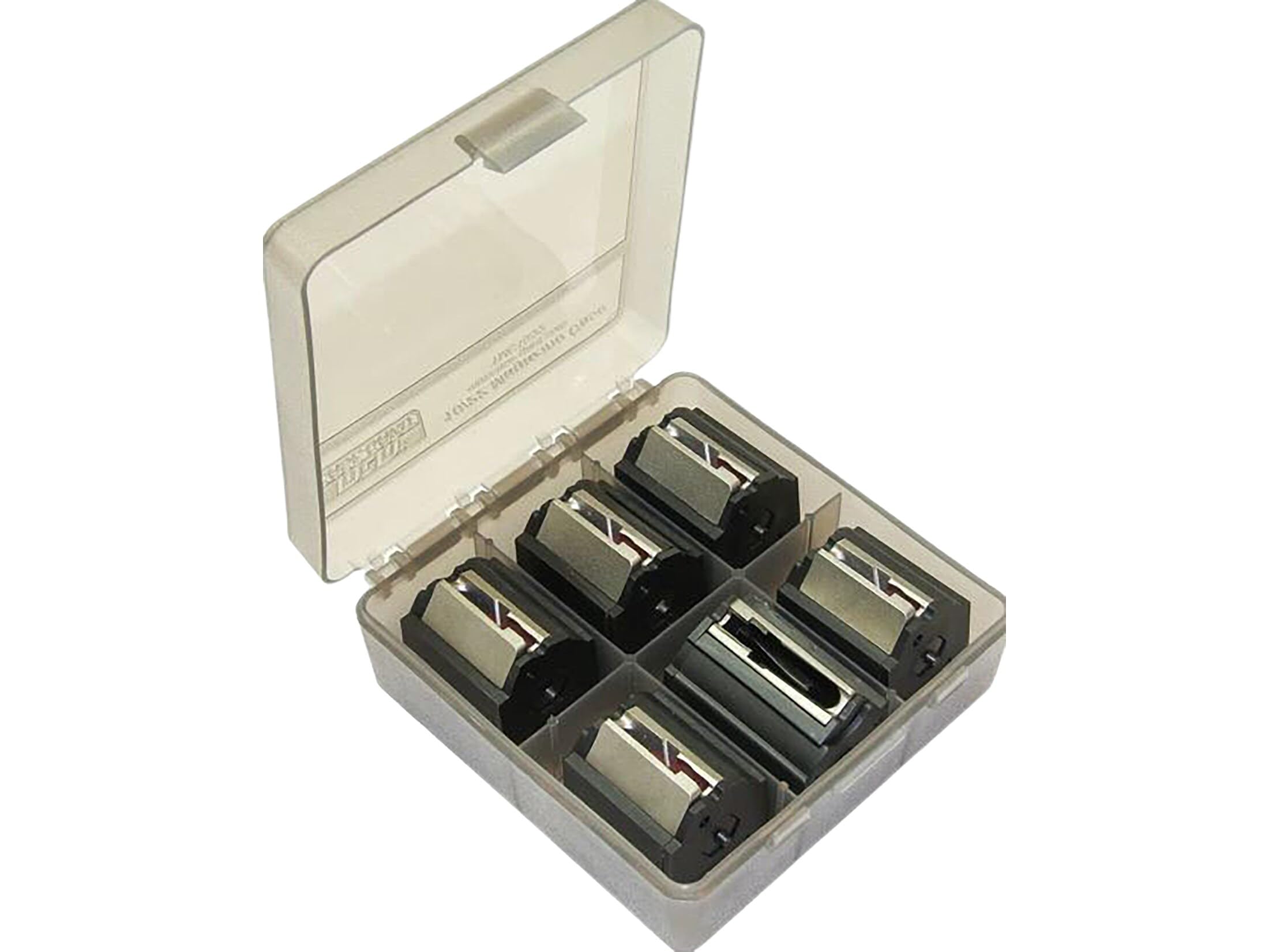 MTM TMC1022 Tactical Magazine Case 10/22 Rotary Magazine Case, Stackable, Clear Smoke, USA Made