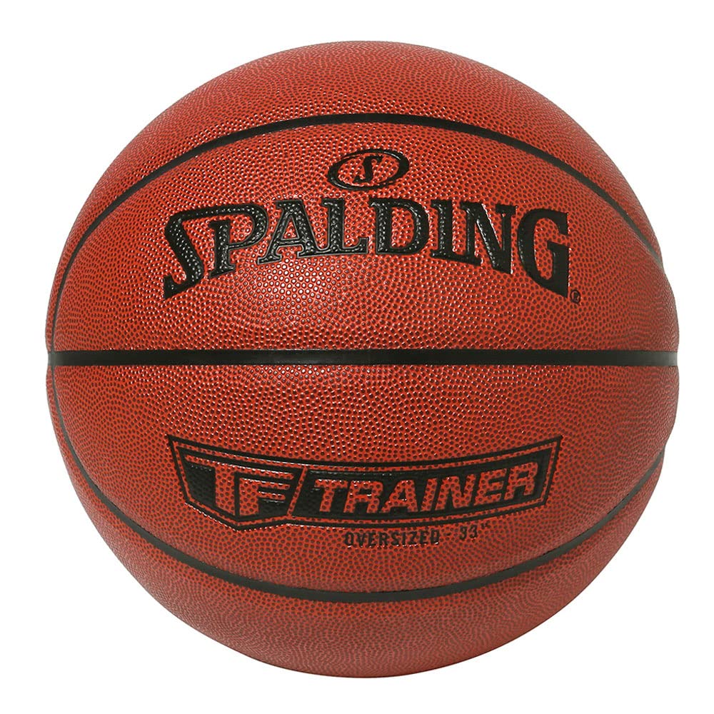 Spalding 77-014Z Basketball 33" Oversized TF Trainer Basketball Basketball, Brown (French Toast 19-1012tcx)