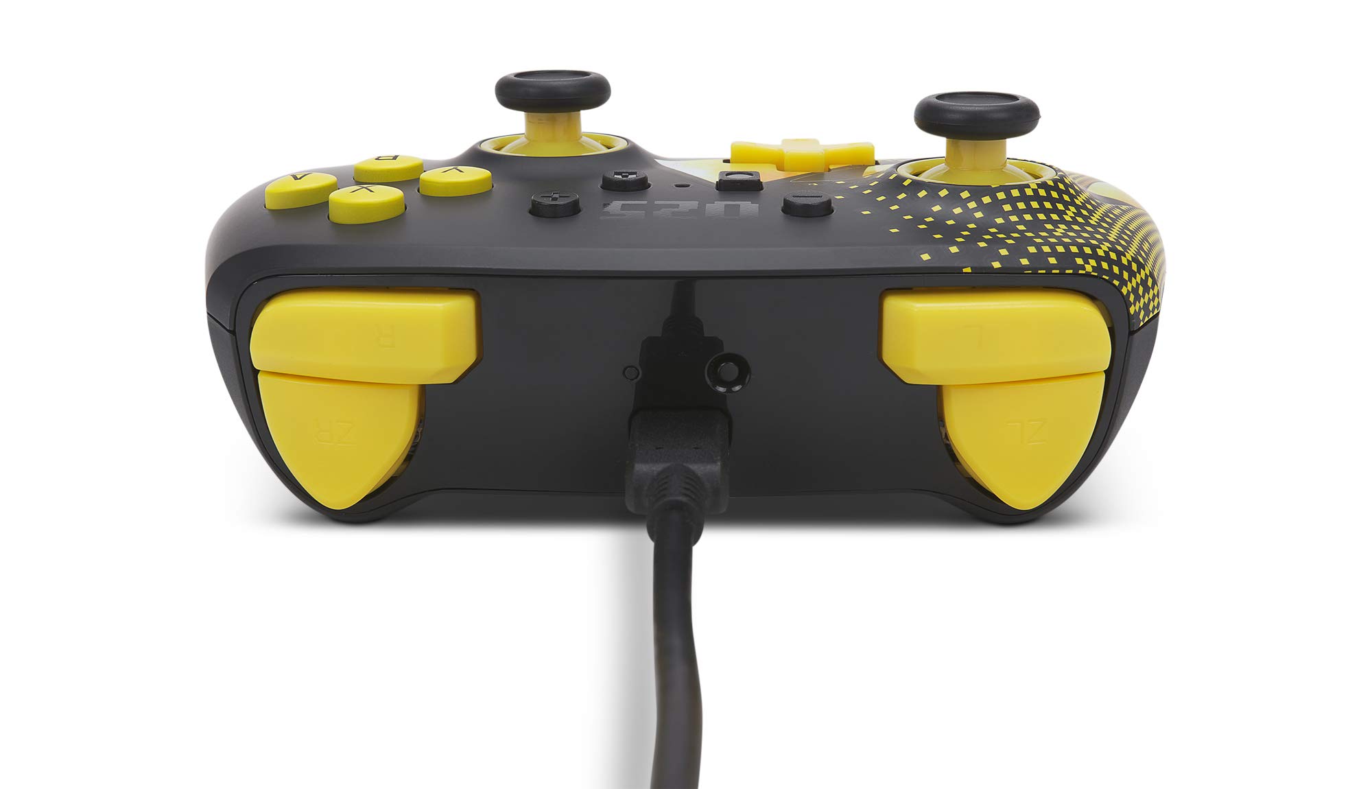 PowerA Enhanced Wireless Controller for Nintendo Switch - Pikachu 025, Nintendo Switch Lite, Gamepad, Game Controller, Bluetooth Controller, Rechargeable, Pikachu - Nintendo Switch