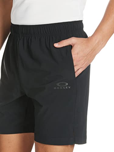 Oakley Men's FOUNDATIONAL Training Short 7, Blackout, X-Large