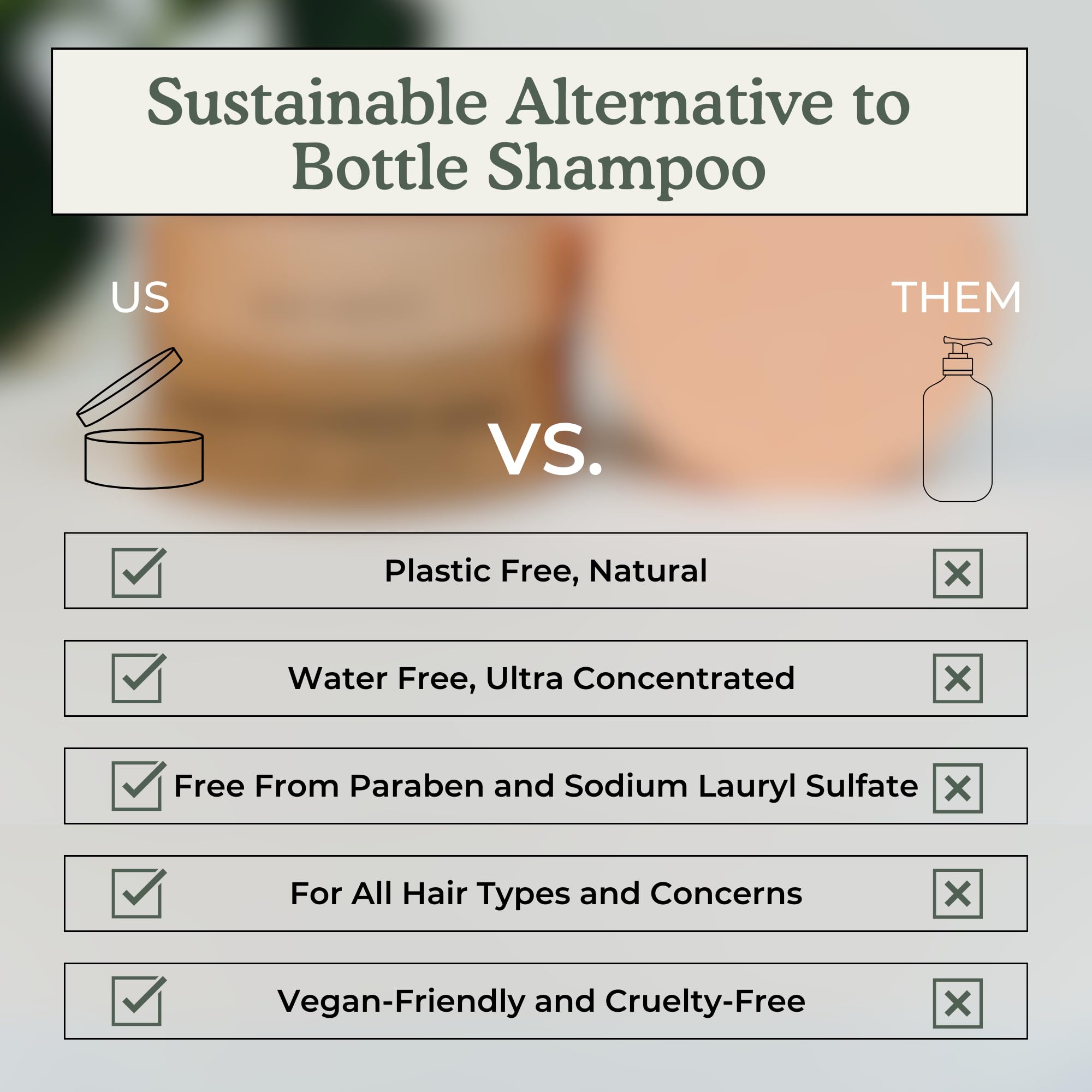 Zero Waste MVMT Shampoo Bar | Sweet Orange + Grapefruit | Eco-friendly Shampoo with Travel Container | Natural Salon Quality Shampoo, Zero Waste & Plastic Free