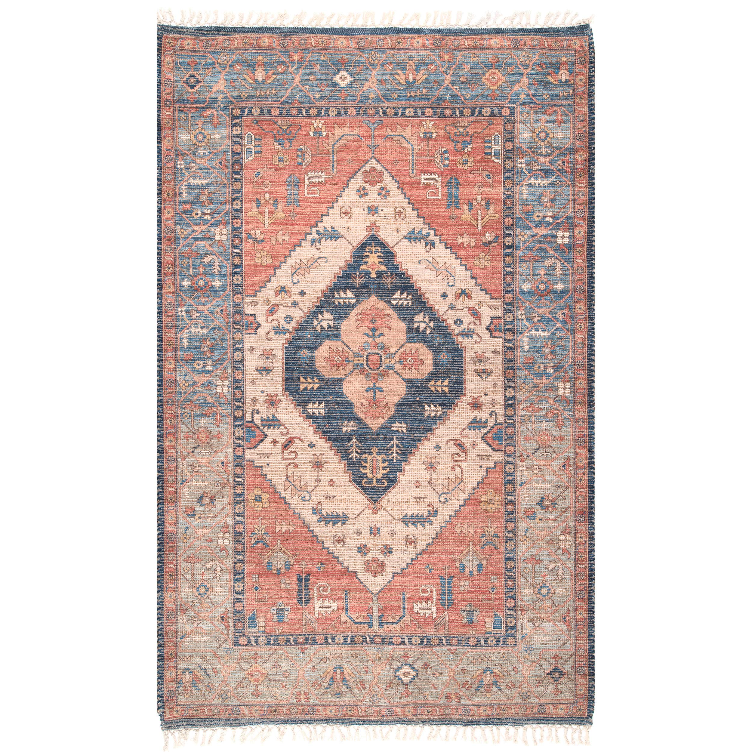 nuLOOM Diandra Persian Medallion Tasseled Area Rug, 6x9, Multi