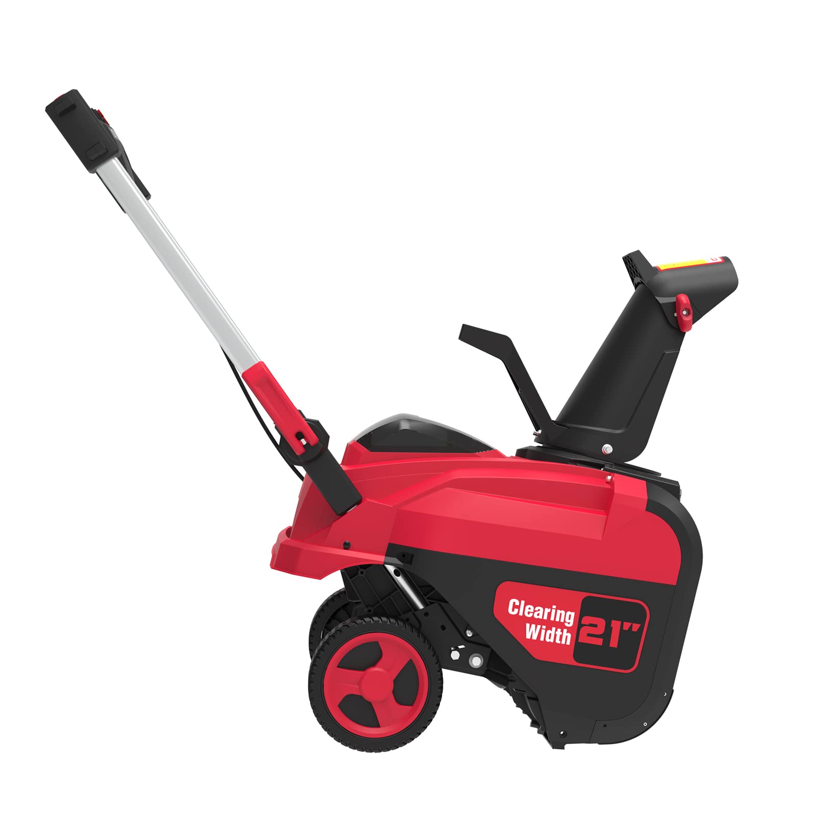 PowerSmart Snow Blower - 80V 6.0Ah Battery Powered Snow Blower, 21'' Electric Snow Thrower, Cordless Snow throwers