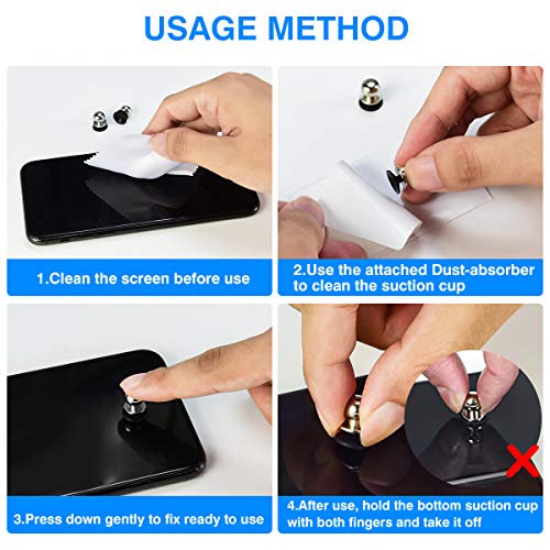 Newseego Mobile Game Controllers, [Quicker Response] Phone Trigger Key Mobile Shooter Aim & Fire Buttons Physical Joystick for Knives Out/Rules of Survival L1R1 for iOS Android Phone-2 PCS