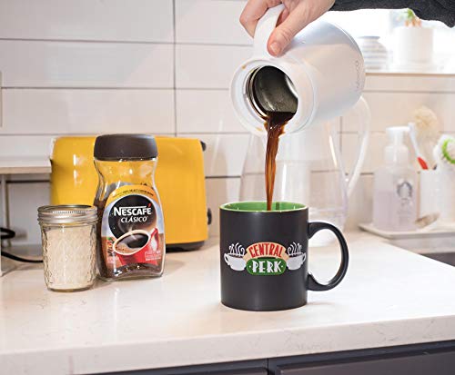 Silver Buffalo Friends Central Perk Doodle Logo Ceramic Mug | Holds 20 Ounces