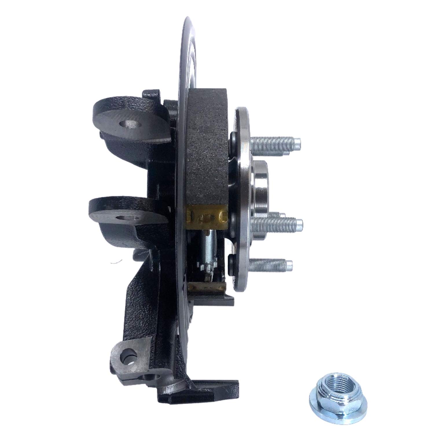 Powertrain Components | Rear Passenger Side Complete Steering Knuckle P02 | Compatible with 2002-2005 Ford Explorer | Replaces LK002 698-012