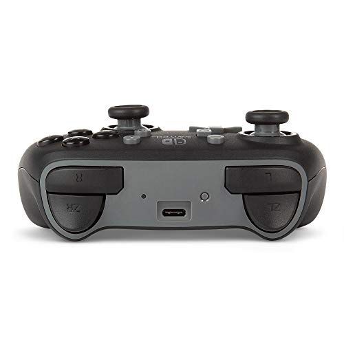 PowerA Nano Enhanced Wireless Controller for Nintendo Switch - Black, Works with Nintendo Switch Lite, Bluetooth Controller, Gamepad, Compact, Smaller, Rechargeable, Portable - Nintendo Switch