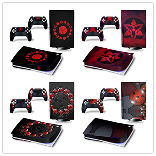 PS5 Skin for NarutoThis PVC Water-Proof StickerTo Protect The Playstaion 5 Disk Console and 2 Controllers Surfaces