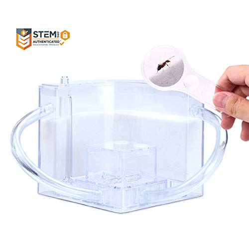 NAVADEAL Sand Ant Farm with Connecting Tubes, Habitat Educational & Learning Science Kit Toy for Kids & Adults - Allows Study of Ecosystem, Behavior of Ants, Explore The World at Home and School