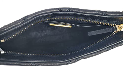 Tory Burch 136484 Willa Black With Gold Hardware Zip Top Women's Shoulder Bag